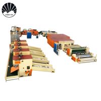 China 1000gsm Glue Free Thermal Bonded Polyester Wadding Plant for sale