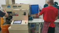 China Mattress Pillow Duvet Rolling Quilt Coiling Machine Equipment for sale