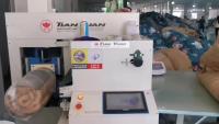 China Semi Automatic Blanket Rolling Packing Machine Pneumatic Driven for sale