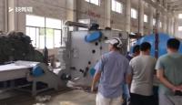 China Rug Carpet Insulation Wool Yarn Nonwoven Needle Punch Machine 4700mm for sale