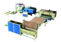 China 4pcs Min Cnc Pillow Filling Line Roll Making Machines Winding Up PP Cotton Polyester Fiber for sale