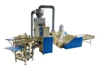 China Automatic Pillow Filling Machine Sofa Bed Pearl Cotton Polyester Ball Fiber Making Machine for sale