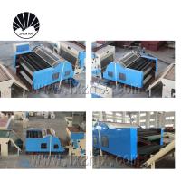 China PP PET Goose Down Polyester Staple Fiber Carding Machine Carding Equipment 45m Min for sale