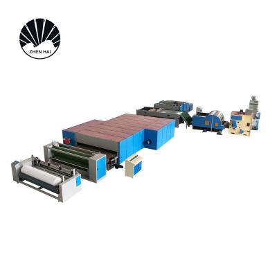 China Carpet Felt Synthetic Leather Substrate Needle Punching Production Line for sale
