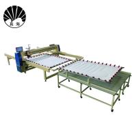 China Bedsheet Sleeping Duvet Comforter Quilting Machine Silks Quilt Making Machine for sale