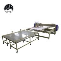 China Frame Moved Single Needle Quilting Machine 2500rpm For Bedsheet for sale