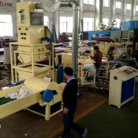 China Kapok Bolster Ball Fiber Pillow Making Machinery Line Broken Sponge Stuffing for sale