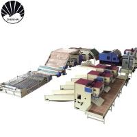 China HFJ-88 production line of bedding and covering comforter sleeping quilt pieces making production line for sale