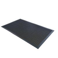 China E-Purchasing Brands Anti-Slip Ring Drainage Safety Rubber Mat With Beveled Edge For Outdoor Kitchen Factory for sale