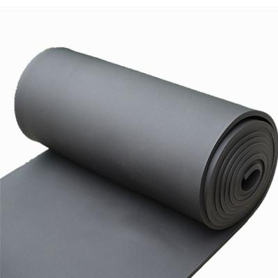 China Black Waterproof Natural Fireproof Soundproof 13mm 15mm 19mm 23mm Nbr Rubber Foam Sheet for sale