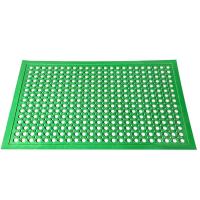 China Rubber Floor Mat With Holes, 24''X 36'' Anti-Fatigue/Non-Slip Drainage Mat, For Industrial Kitchen Restaurant for sale