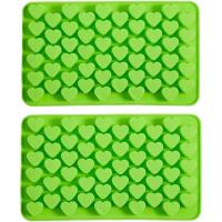 China Mini Heart Shape Silicone Gummy Molds With Dropper, Findtop Chocolate Mold Silicone Cake Molds For Baking Chocolate for sale