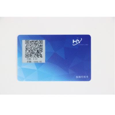China 1.54 Inch Ink Screen Rfid Chip Card 7816 Embedded Solar Charging for sale