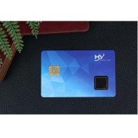 China Rechargeable Visual OTP Smart Card 13 Digit Keys 1.2mm Thickness for sale