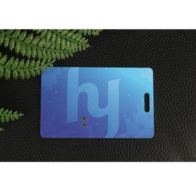 China PVC PET Material OTP On Credit Card Thickness 0.1mm smooth surface for sale