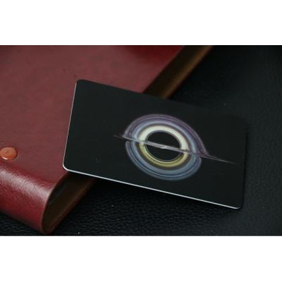 China Luminous RFID Shield Card Anti Theft Brush Bright NFC Shield Card for sale