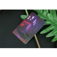 China F05 / F08 Chip Bluetooth Smart Card Credit Card 128K Bit With Light Emitting Function for sale
