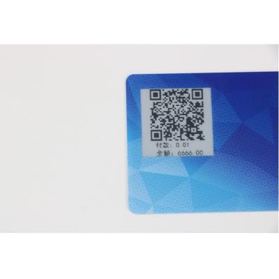 China Customized ISO7816 Smart Chip Card E Ink Printed Display 1.0mm thickness for sale