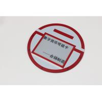 China ISO 7816 Embedded Smart Card Standard Bank Cards With Screen Light for sale