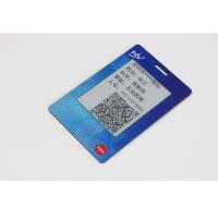 China 1.02 Inch Ink Screen OTP Smart Card IP68 Waterproof For Urban Traffic Card for sale