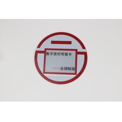 China ISO 7816 Embedded Smart Card Standard Bank Cards With Screen Light for sale