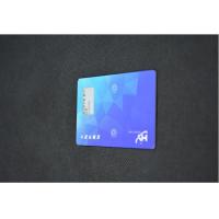 China Rechargeable ic chip card 7816 Embedded 1.5mm thickness high security for sale