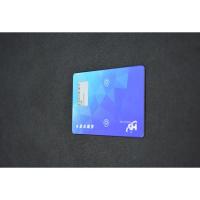 China Blue Wizard Layout Fingerprint Smart Cards 0.4mm Digital Keys 2.7 inch for sale