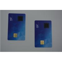 China 0.84mm Thickness Standard Bank Credit Card 7816 Chip OTP Display for sale