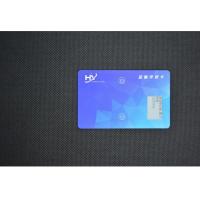 China Rechargeable E Ink Credit Card Cold Pressing With Active Ink Screen / Buttons for sale