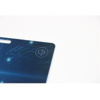 China Flexible Ink Screen BLE ID Card Embedded Bluetooth Smart Card Rechargeable Credit Card for sale