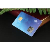 China Intelligent Security OTP Display Card Electronic Ink Screen Iec 7816 Standard for sale
