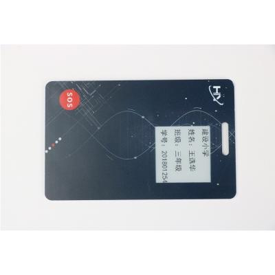 China Ultra Thin OTP Display Card Lithium Battery IP68 industrial waterproof for sale