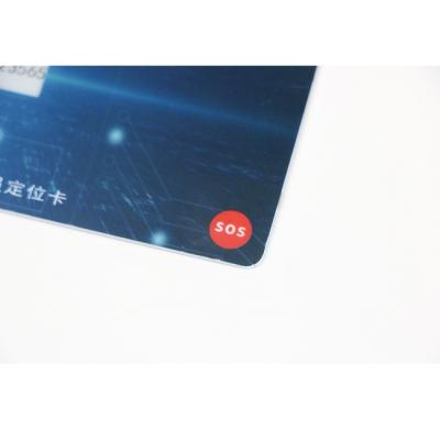 China Security Positioning Ble Beacon Card 7816 interface With OTP Display for sale