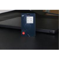 China ISO7816 Bluetooth Smart Card On Screen Buttons For Offline Payment for sale