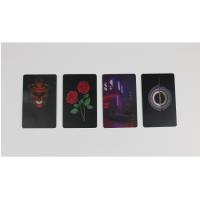 China Cold Pressure Method RFID LED Card 13.56mHz Bluetooth Member Id Cards for sale