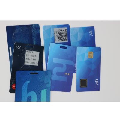 China High Frequency rfid shield card 1.4mm thickness 7816 interface for sale