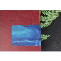 China Luminescent PVC Fingerprint Smart Cards Self Developed Glue Cold Pressing Customized for sale