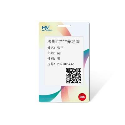 China BLE IP68 GPS Bluetooth Smart Card 80mah With Screen SOS for sale