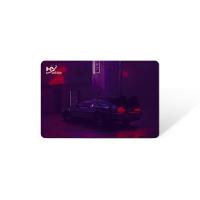 China F08 chip embedded smart card, flash and light Standard Bank Cards for sale