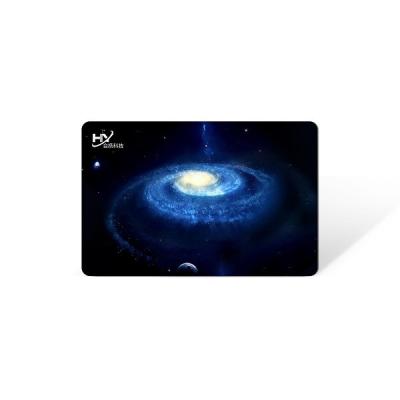China Burbbous OTP Smart Card Colorful Lighting Layout 1.02 Inch IDEX FPC for sale