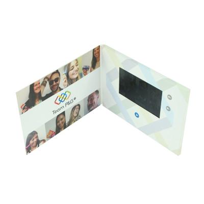 China China made Sexy Video Promo Greeting Card 7 inch LCD Musical Video Greeting Card for sale