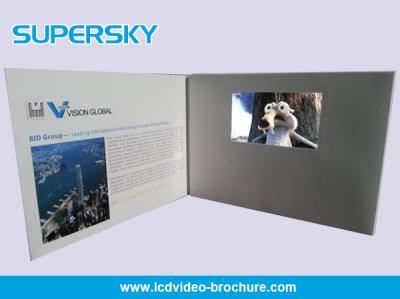China Multi Player Automatic Video Gift Card Video Leather Production Business Cards for sale