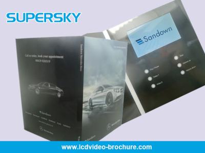 China 2G Built - In Screen LCD Video Greeting Card For Graduations , Birthday Parties for sale