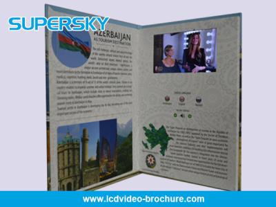 China HD Professional Video In Print Brochure Paper Material For Opening Ceremonies for sale