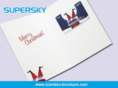 China Paper Material Digital LCD Video Brochure Card CE FCC ROHS Approved for sale