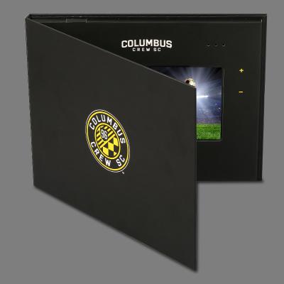 China Size A5 2GB Video Brochure Card Custom Advertising For Product Launch for sale