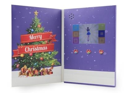 China 2017 Customized printing 7inch lcd screen video brochure for advertising for sale