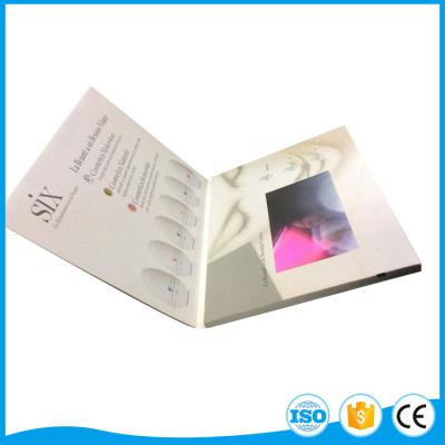 China 4.3 Inch Tft Lcd Screen Video Mailer Card / Video In Print Brochure For Office Or Hotel for sale