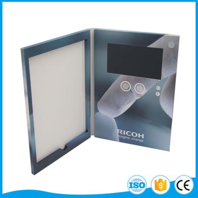China Laser Cut Wedding Lcd Video Brochure Player , Acrylic Lcd Invitation Card for sale