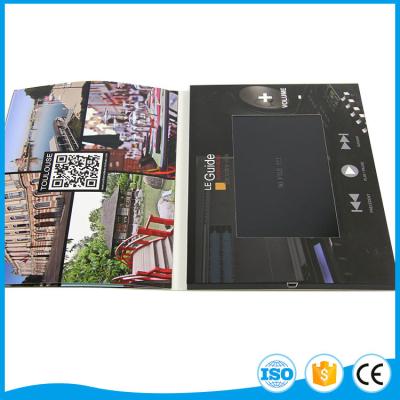 China Custom Business Brochure With Video Screen , 2.4